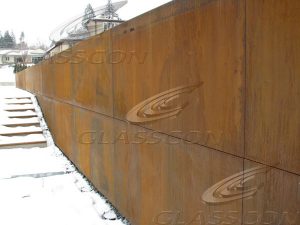 Cor-ten Panels for Walls, Cladding, Roofing & Siding - Glasscon